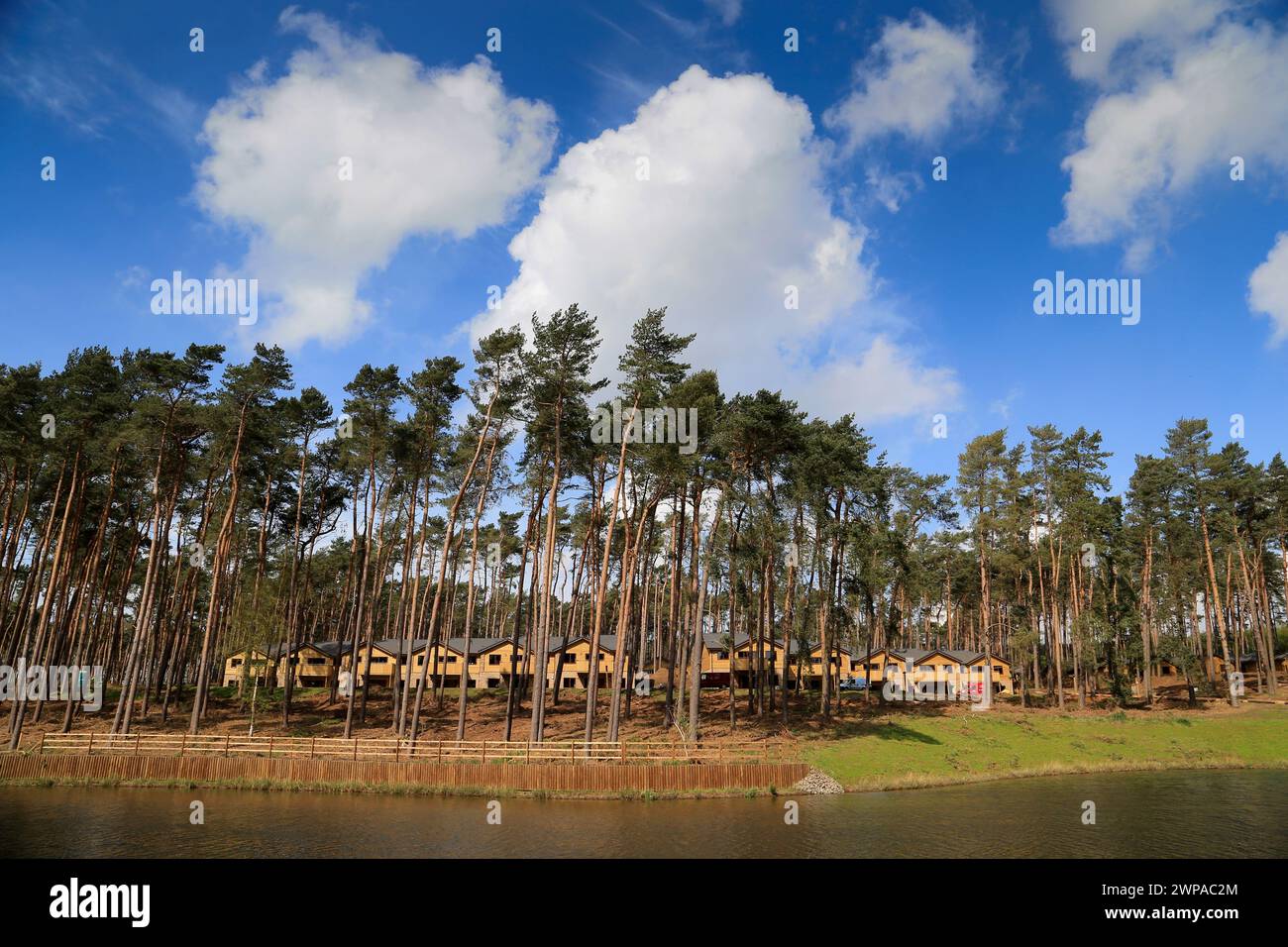23/04/14 Center Parcs Woburn forest prepares for opening Stock Photo ...