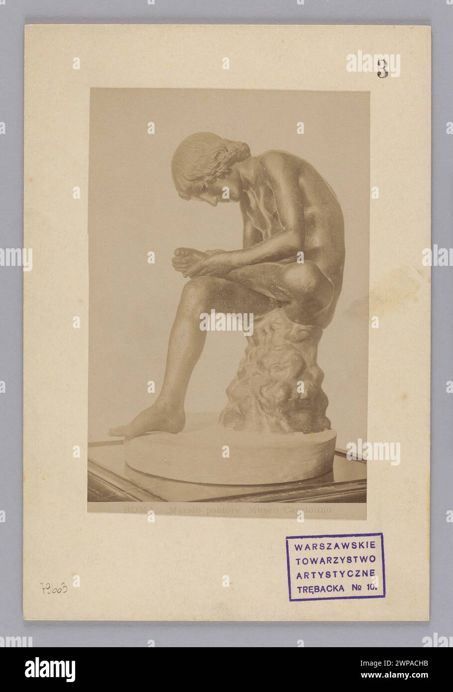 Roma - Marsio Pastore Museo Capitolino [Rome. Museums of Captain ...