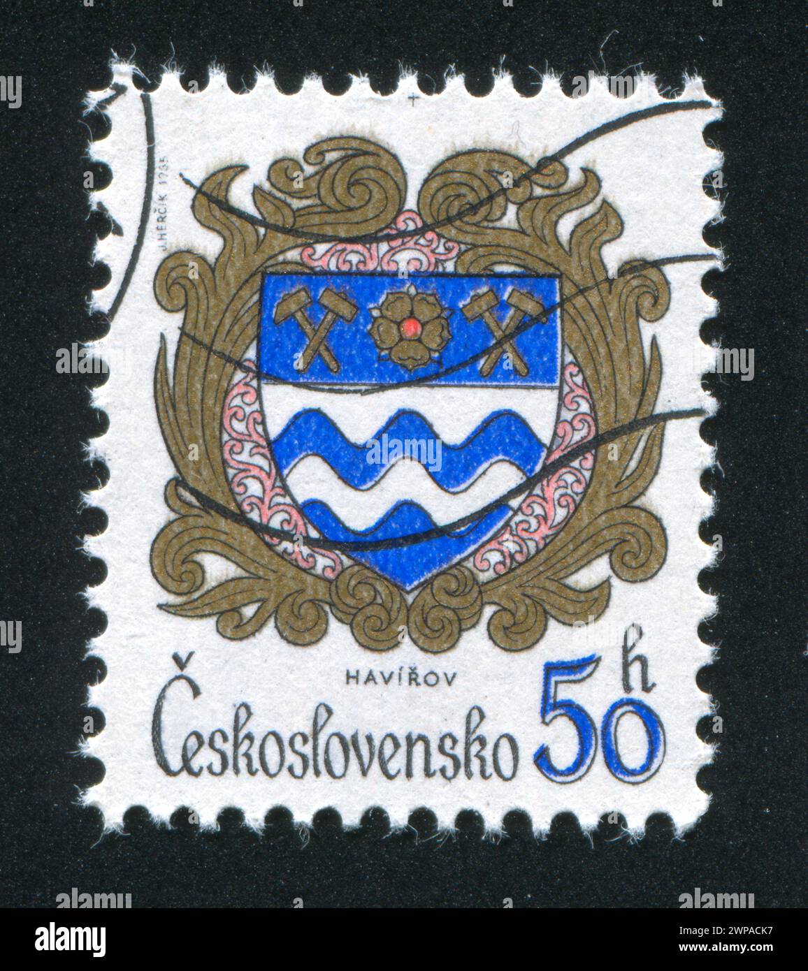 CZECHOSLOVAKIA - CIRCA 1985: stamp printed by Czechoslovakia, shows ...