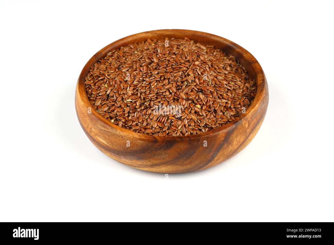 Pile of flax seeds isolated on white background Stock Photo - Alamy