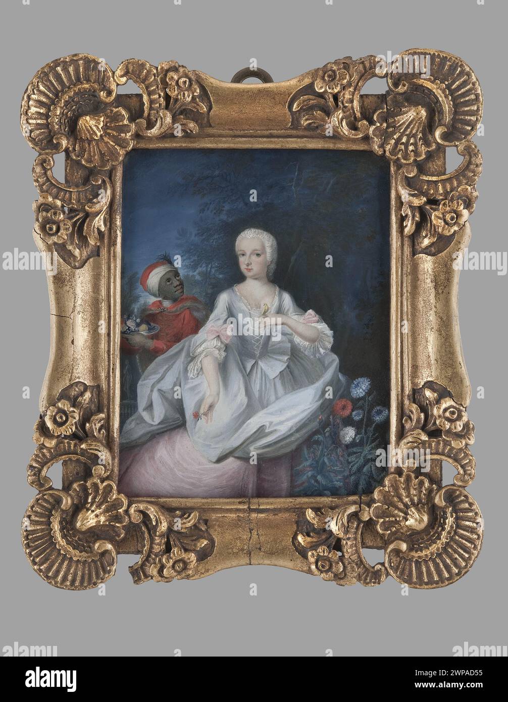 Caroline von Zweibrücken-Birkenfeld’s miniature depicts Flora from ...