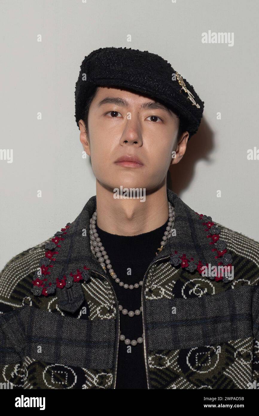Wang Yibo attends the Chanel Fall/Winter 2024-2025 ready-to-wear ...