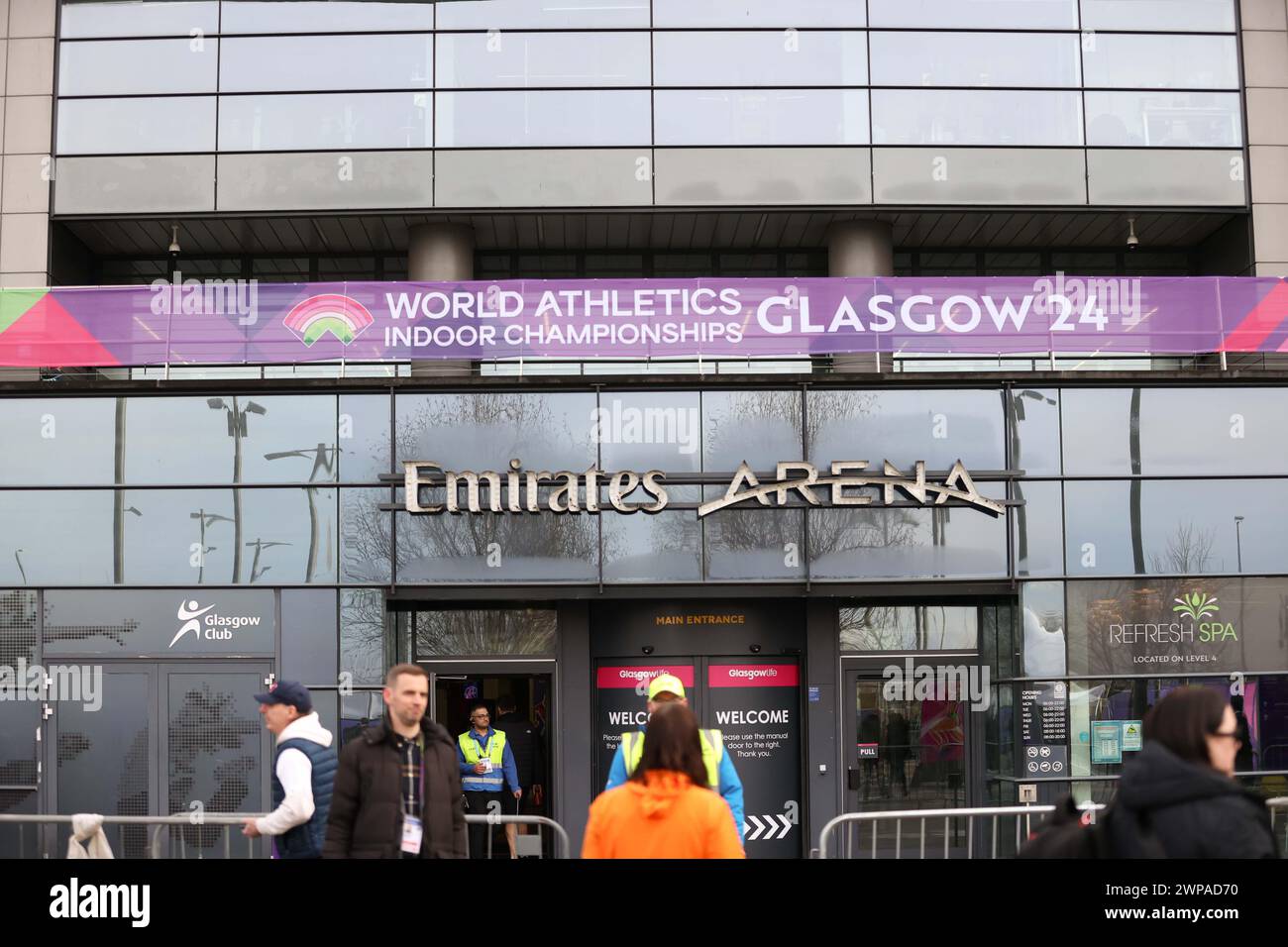 World athletics indoor championships glasgow 2024 hi-res stock ...