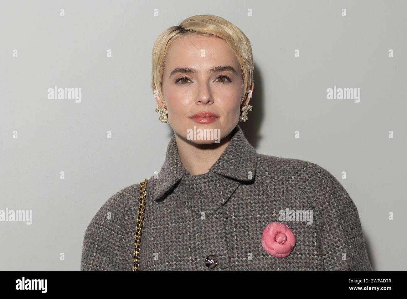 Zoey Deutch attends the Chanel Fall/Winter 2024-2025 ready-to-wear ...