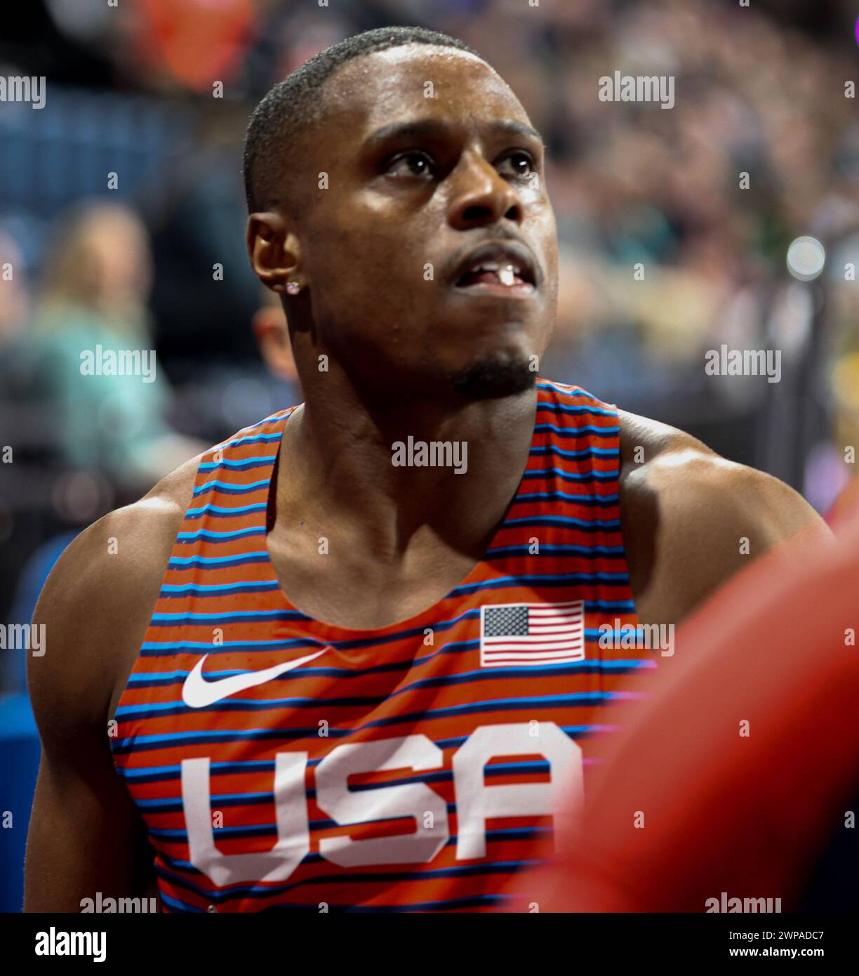 Christian Coleman (USA) During the World Athletics Indoor Championships ...