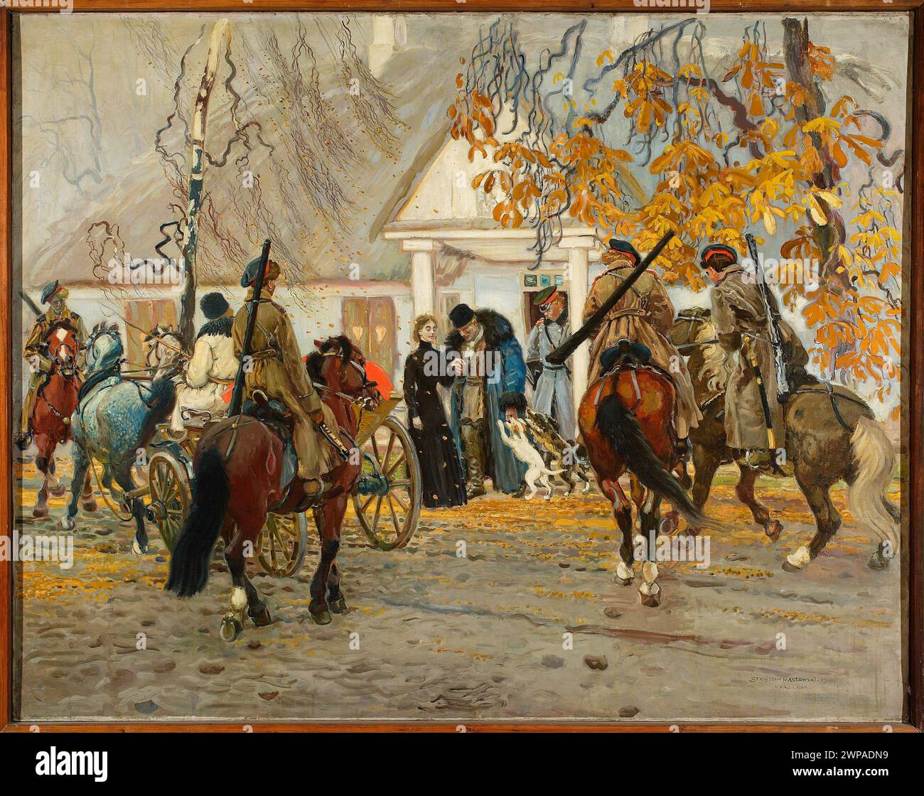 Cossacks, young Poland (style), Partage Plus, weapons, roads, trees ...