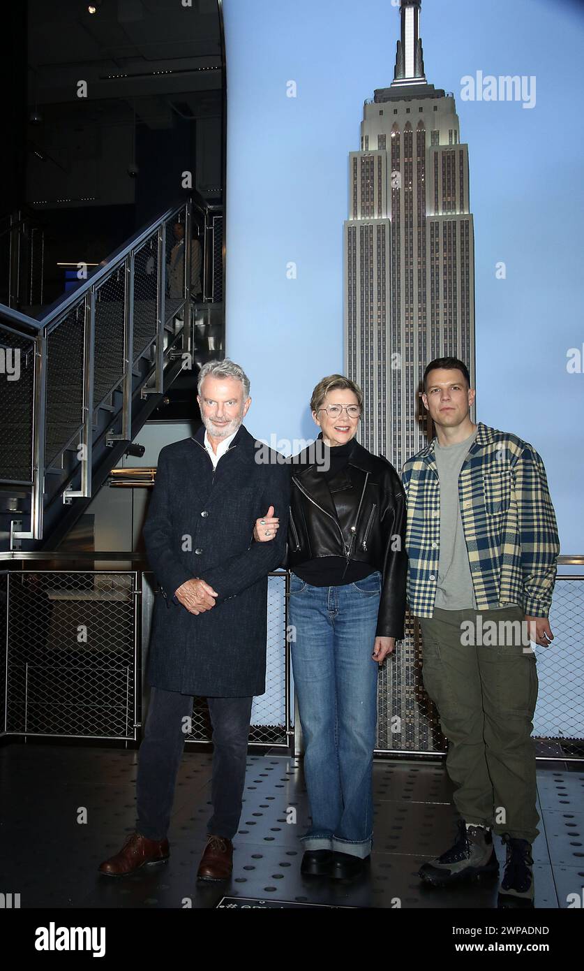 March 06, 2024 Sam Neill, Annette Bening, Jake Lacy from the cast of ...