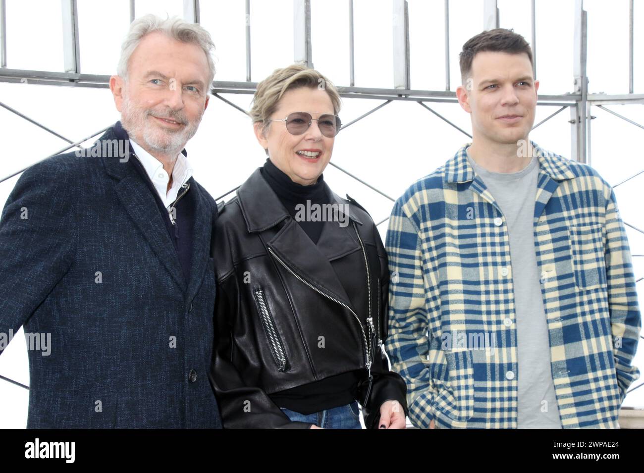 March 06, 2024 Sam Neill, Annette Bening, Jake Lacy from the cast of ...