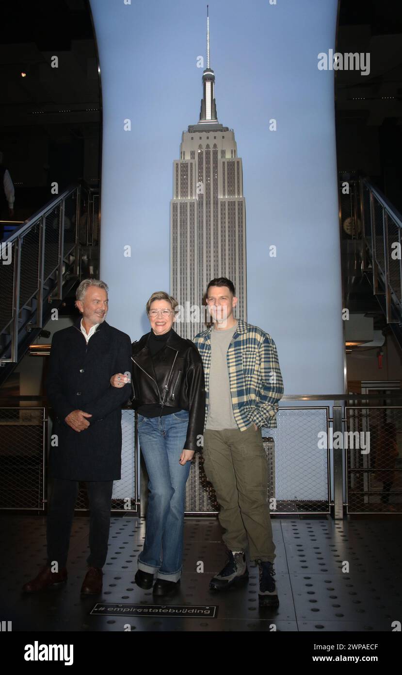 March 06, 2024 Sam Neill, Annette Bening, Jake Lacy from the cast of ...