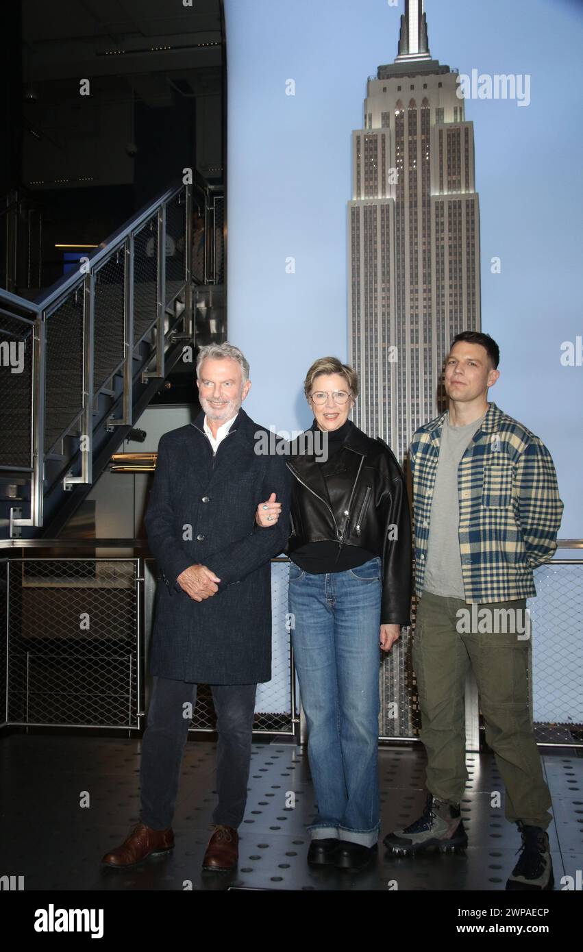 March 06, 2024 Sam Neill, Annette Bening, Jake Lacy from the cast of ...