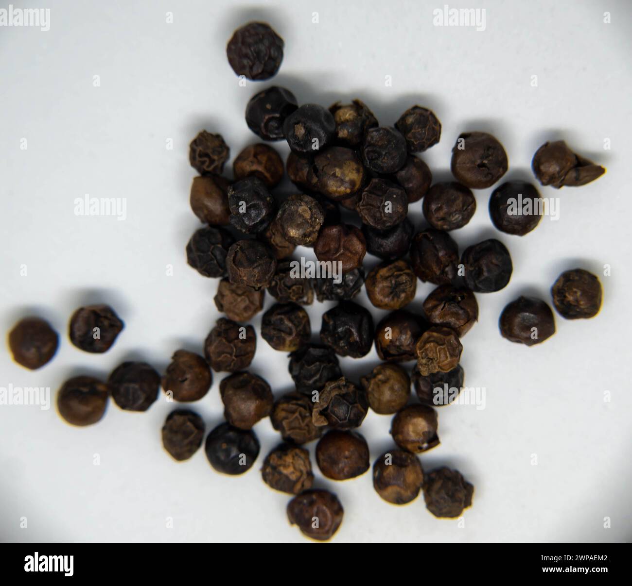 black pepper or kali mirch powder. It is a common spice in Indian ...
