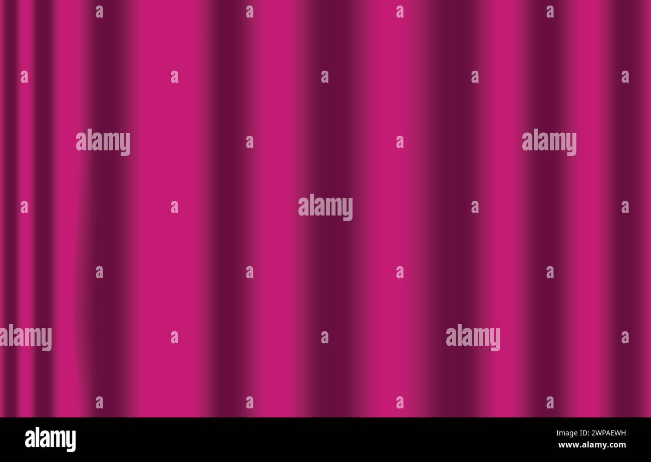 Fabric wave texture background in dark pink color, Royalty-free vector ...