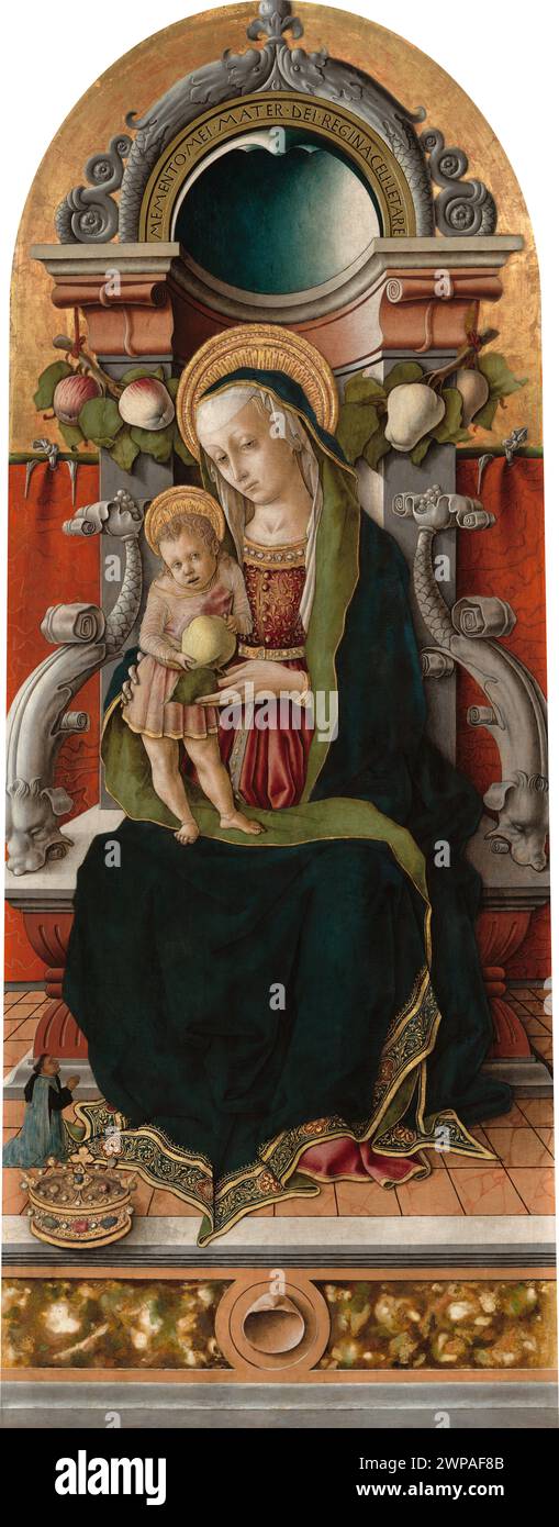 Madonna Cook, 1470, Washington, National Gallery Carlo Crivelli Madonna ...