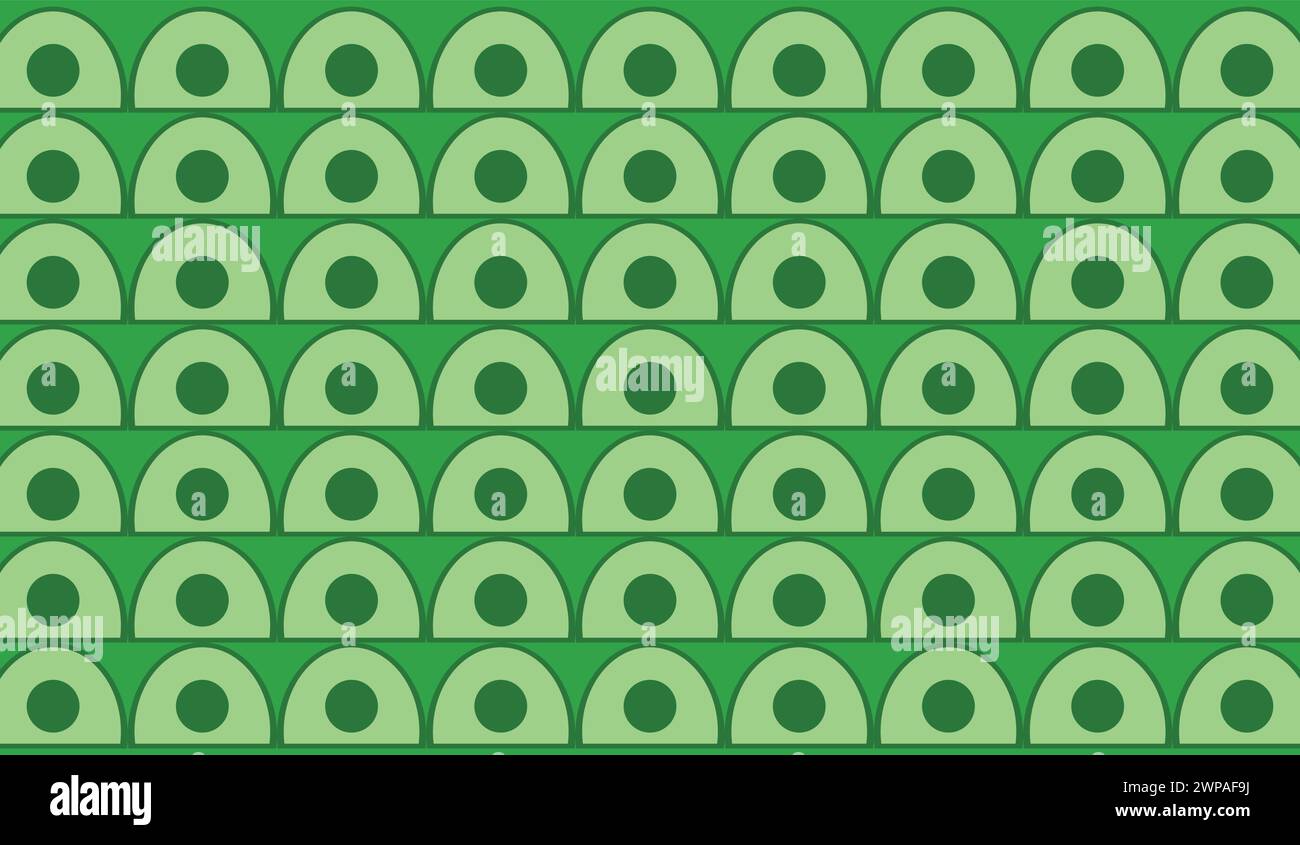 Green circle pattern with dark dot circle Royalty-free stock photo and ...