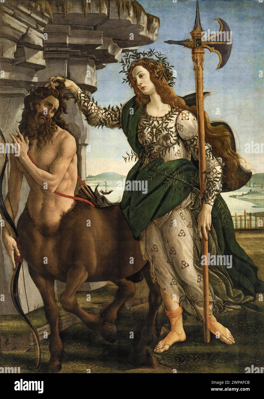 Pallas and the Centaur is a painting by the Italian Renaissance painter ...