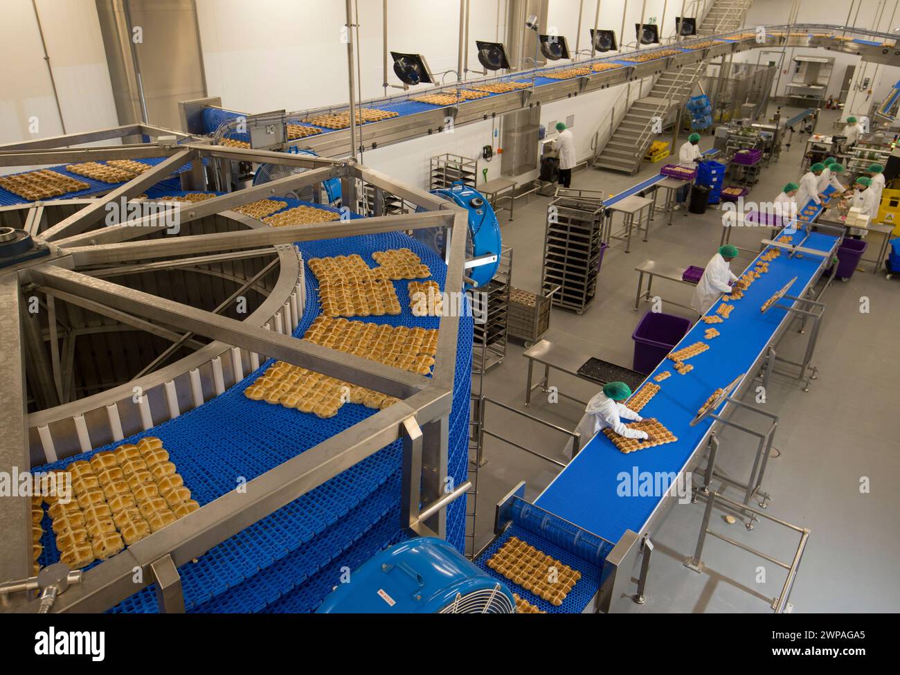 23/03/16 ***FILE PHOTO*** Hot cross buns being made for M&S at ...
