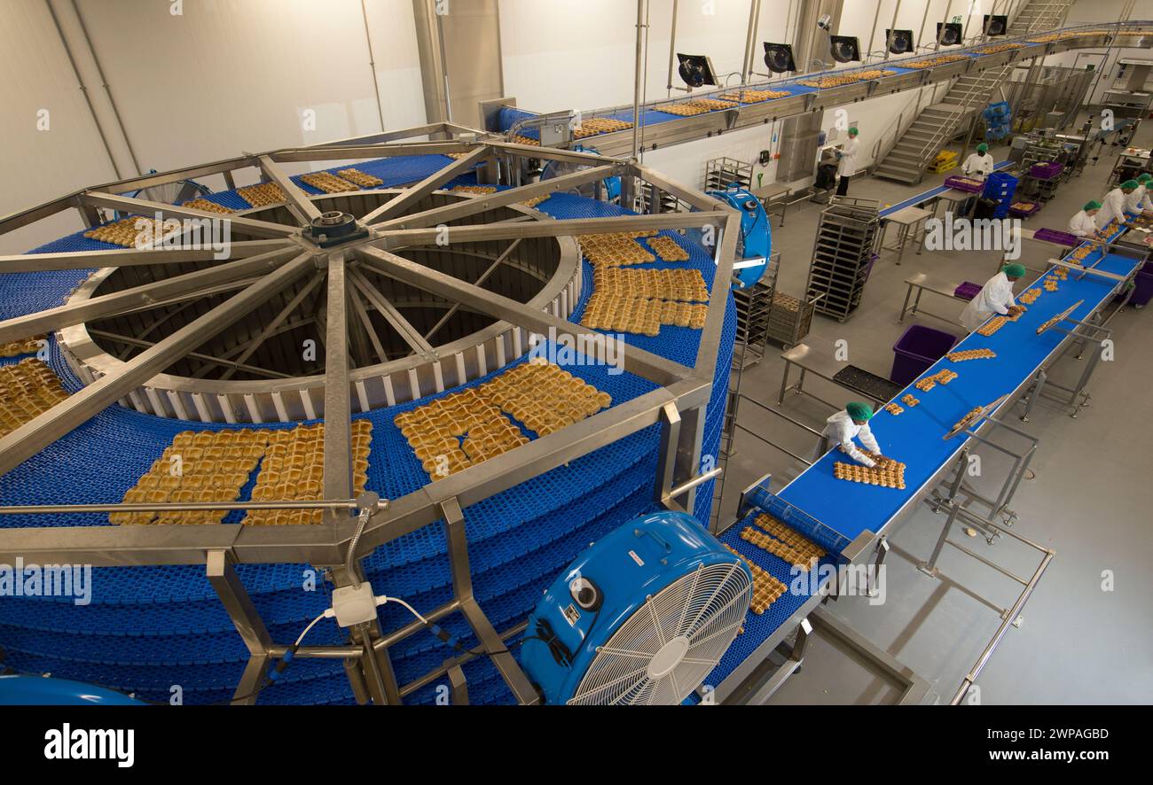 23/03/16 ***FILE PHOTO*** Hot cross buns being made for M&S at ...