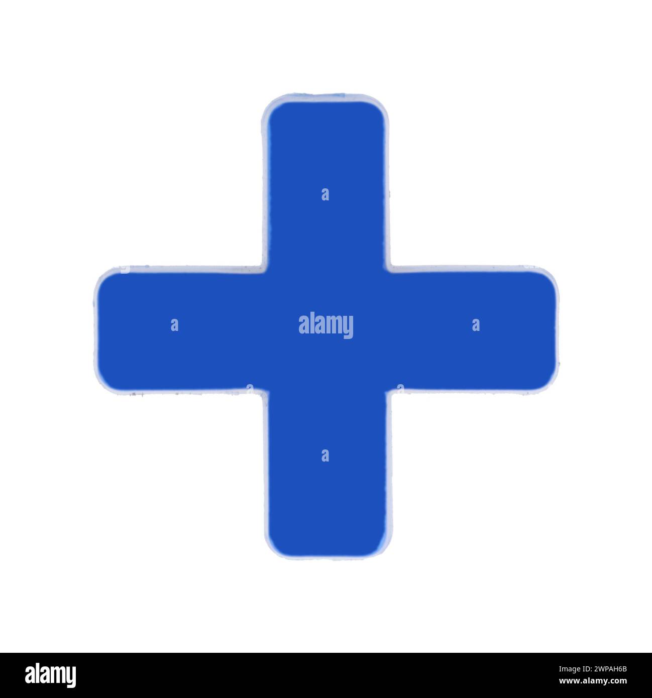 A plus addition sign magnetic letter with clipping path Stock Photo - Alamy