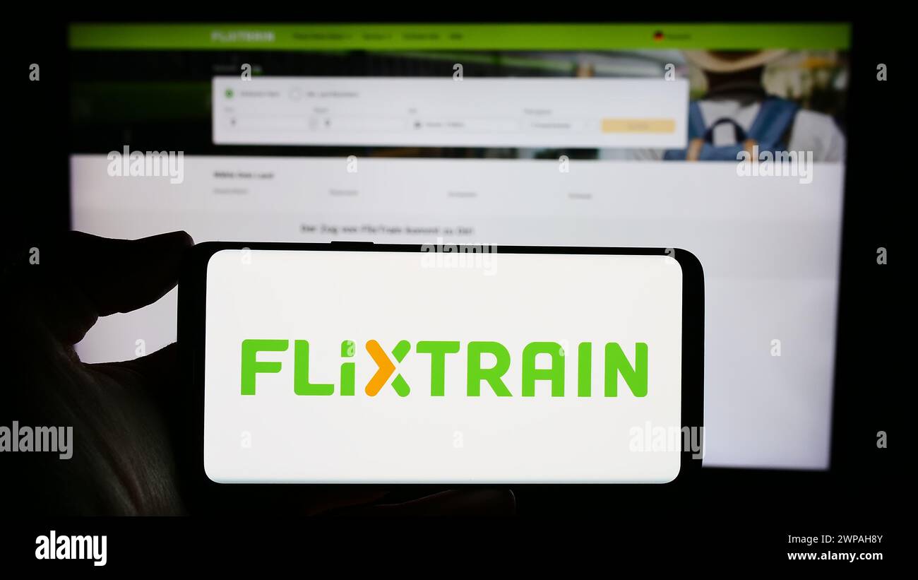 Train company logo hi-res stock photography and images - Alamy