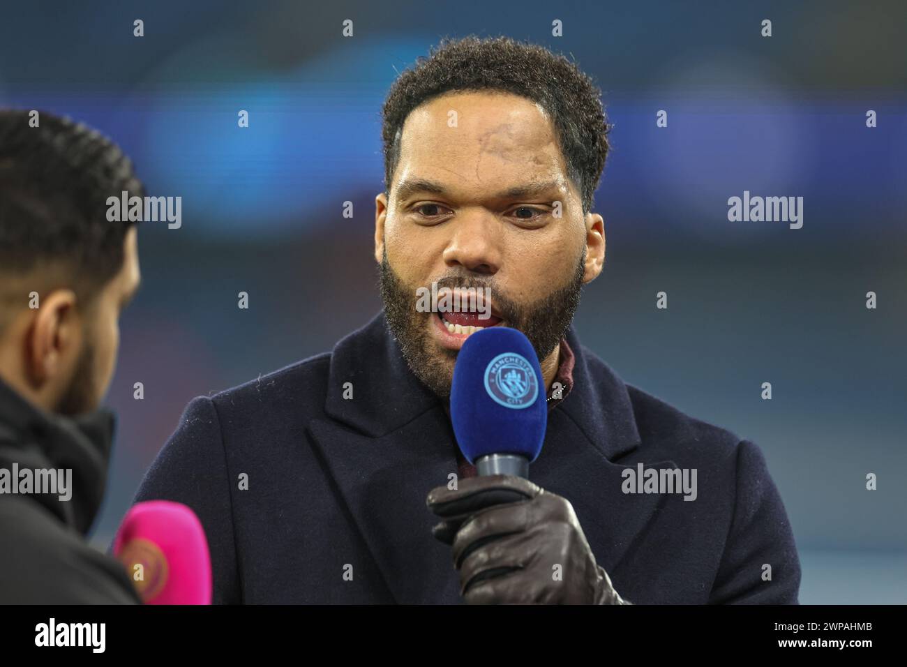 Joleon Lescott during the UEFA Champions League match Manchester City ...