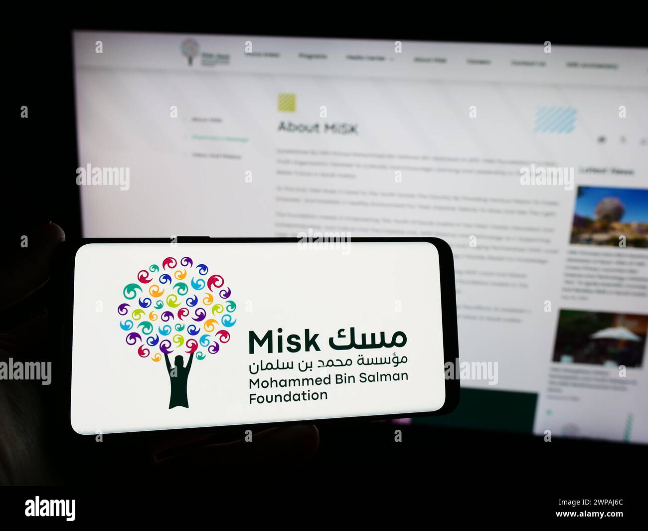 Misk foundation logo hi-res stock photography and images - Alamy