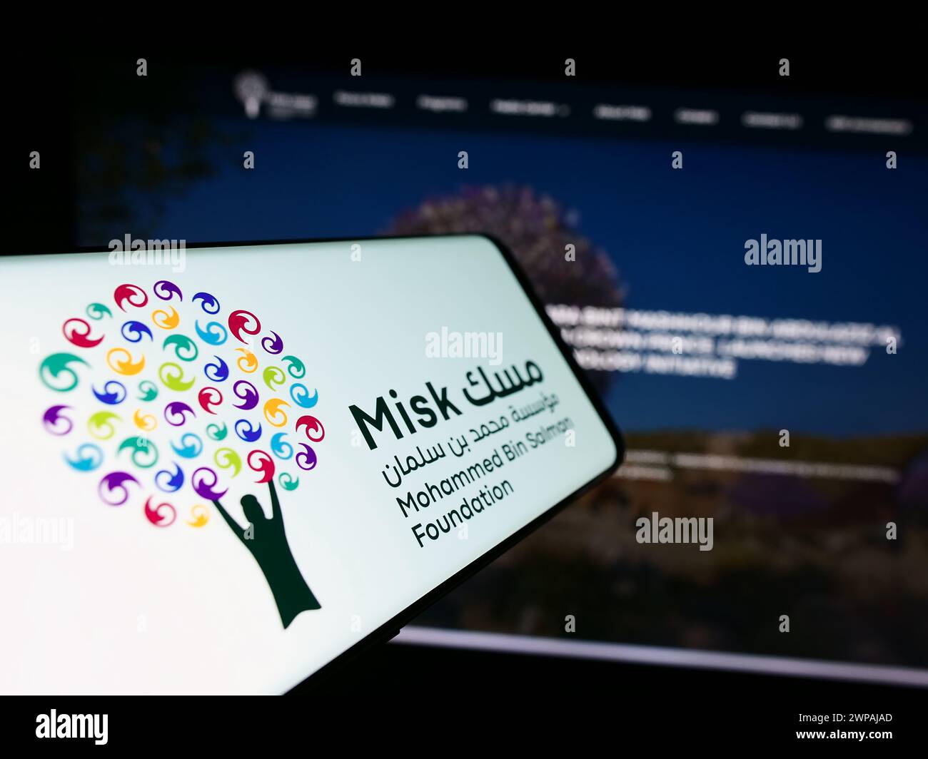 Misk foundation logo hi-res stock photography and images - Alamy