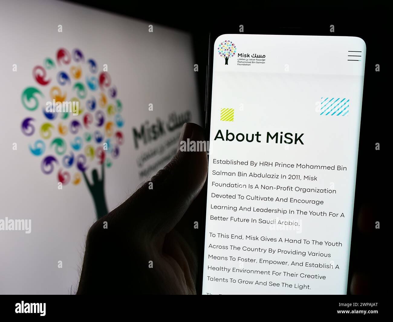 Misk foundation logo hi-res stock photography and images - Alamy