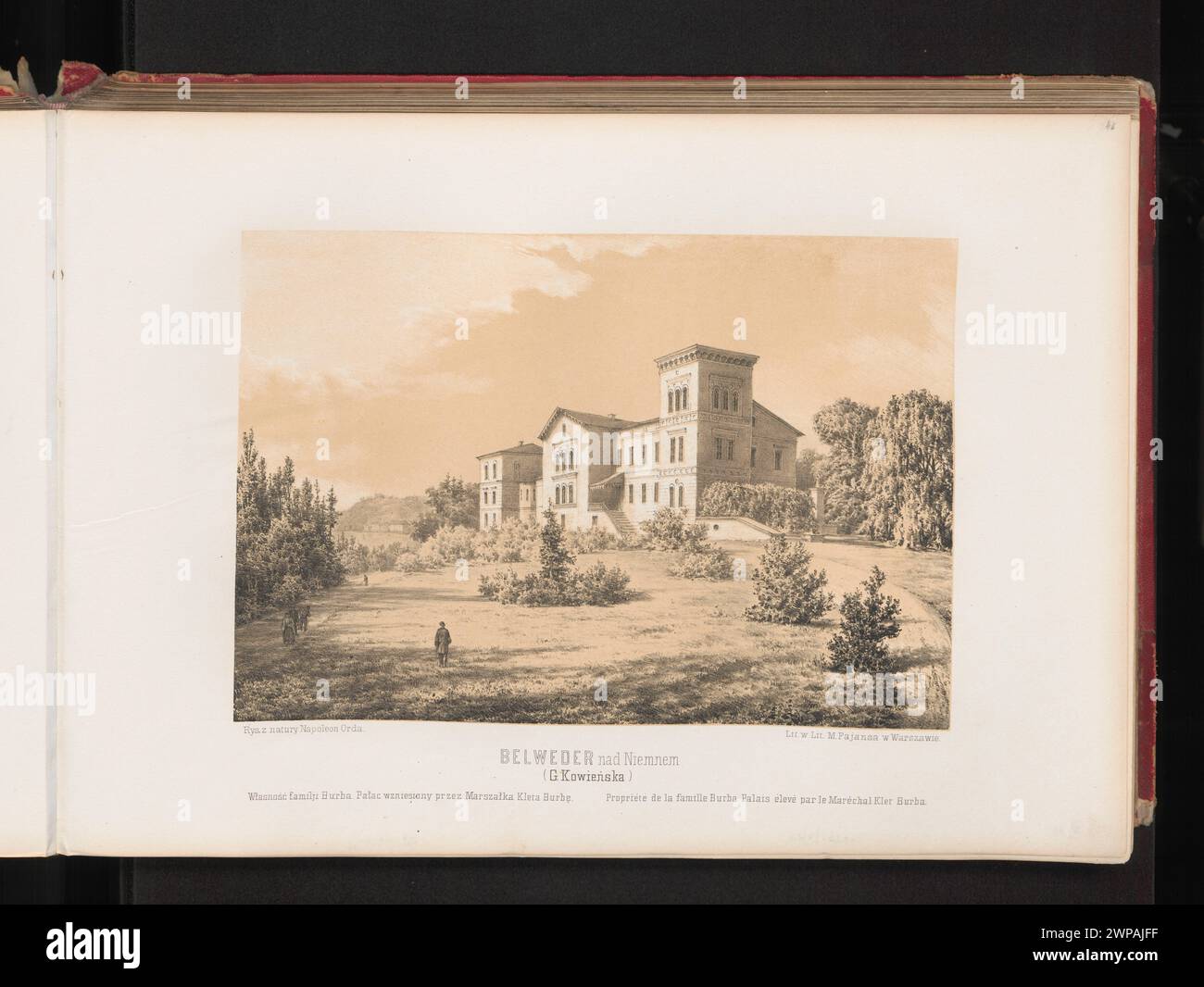 Napoleon 1807 1883 album widokow historycznych polski hi-res stock ...