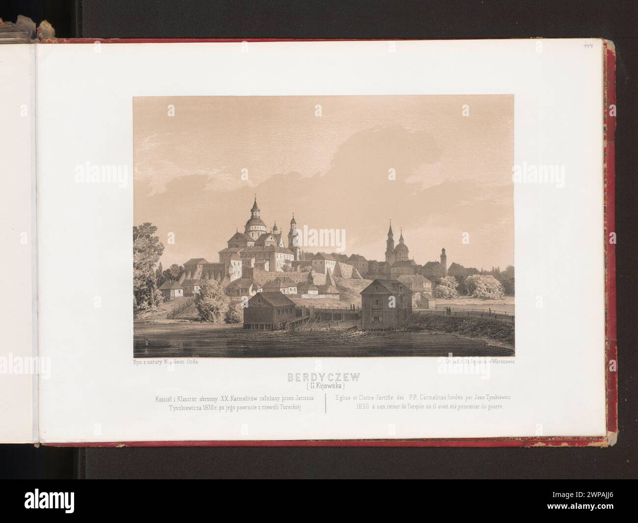 Napoleon 1807 1883 album widokow historycznych polski hi-res stock ...
