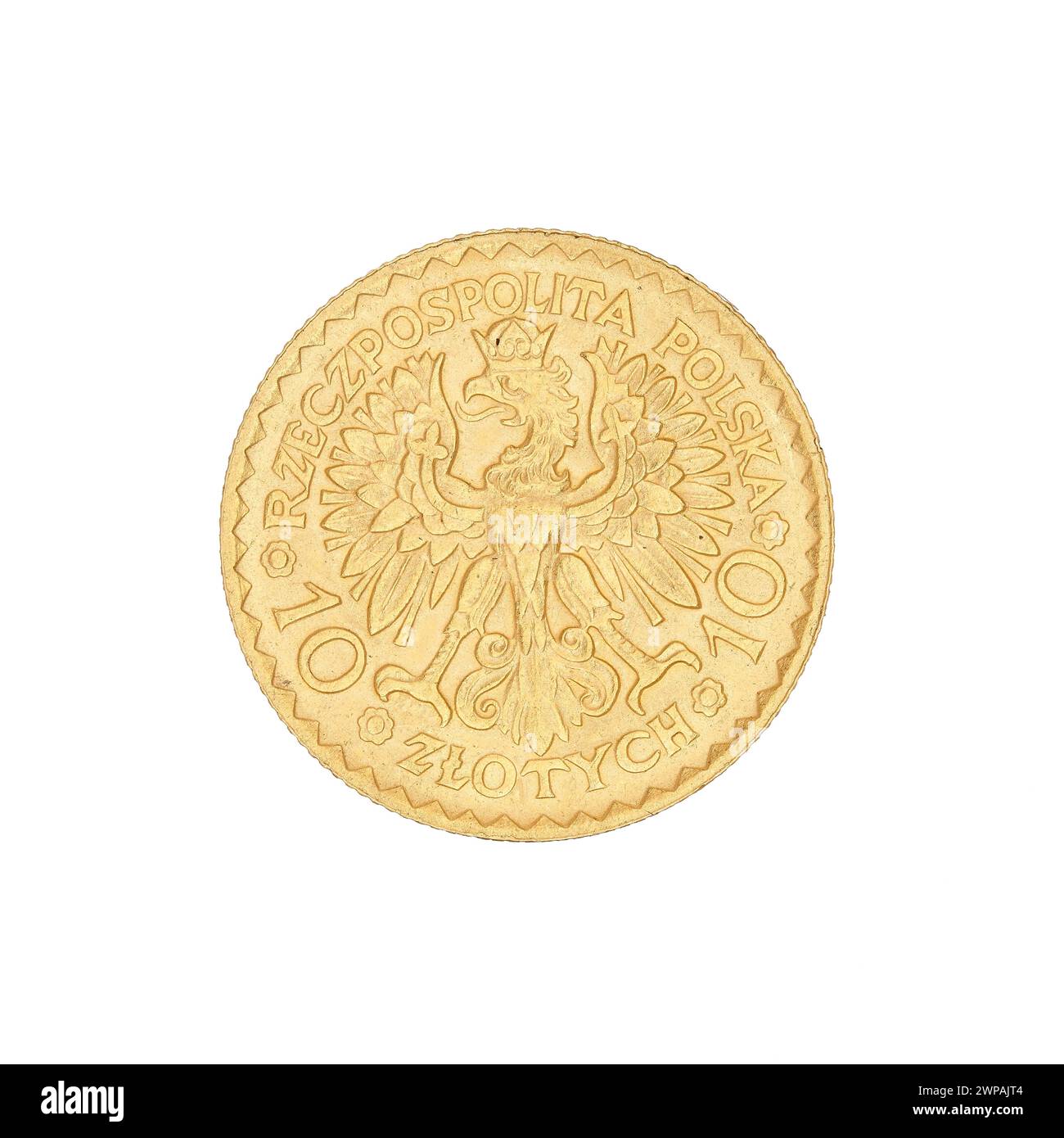 10 zlotys - trial; Trzci Skahs, Zofia (1890-1977), Aleksandrowicz, Jan (1923-1928); 1925 (1923 ...