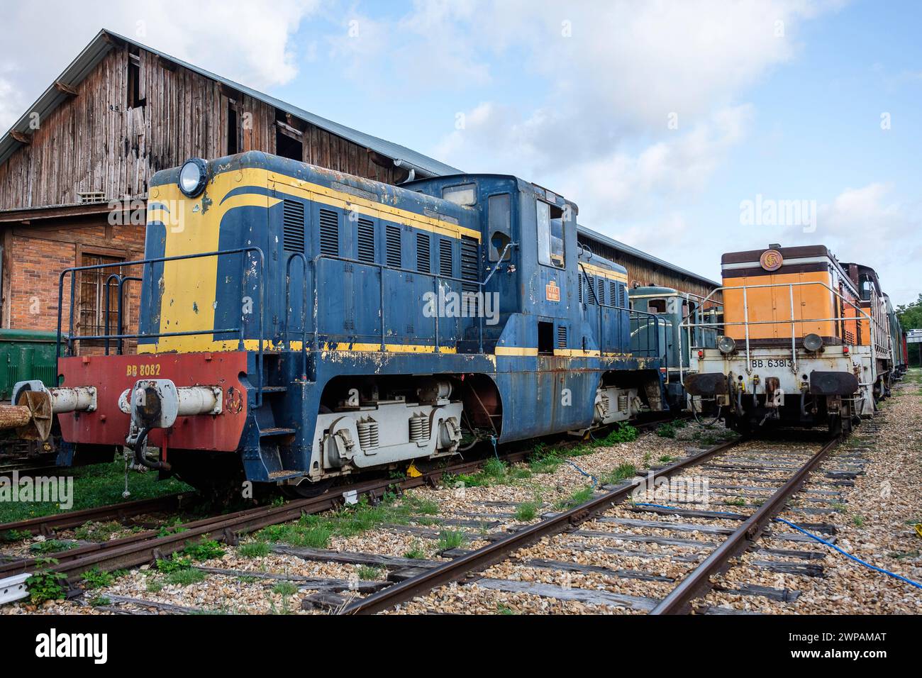 The old train museum of Pacy-sur-Eure | Le musee des trains anciens a ...
