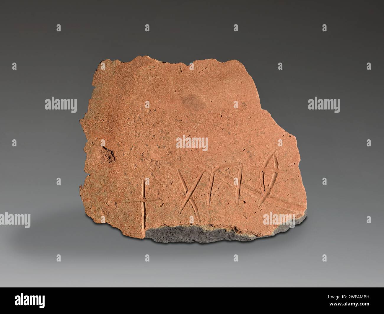 Fragment of a vessel with inscription; Unknown Nubian workshop; 2. PO ...