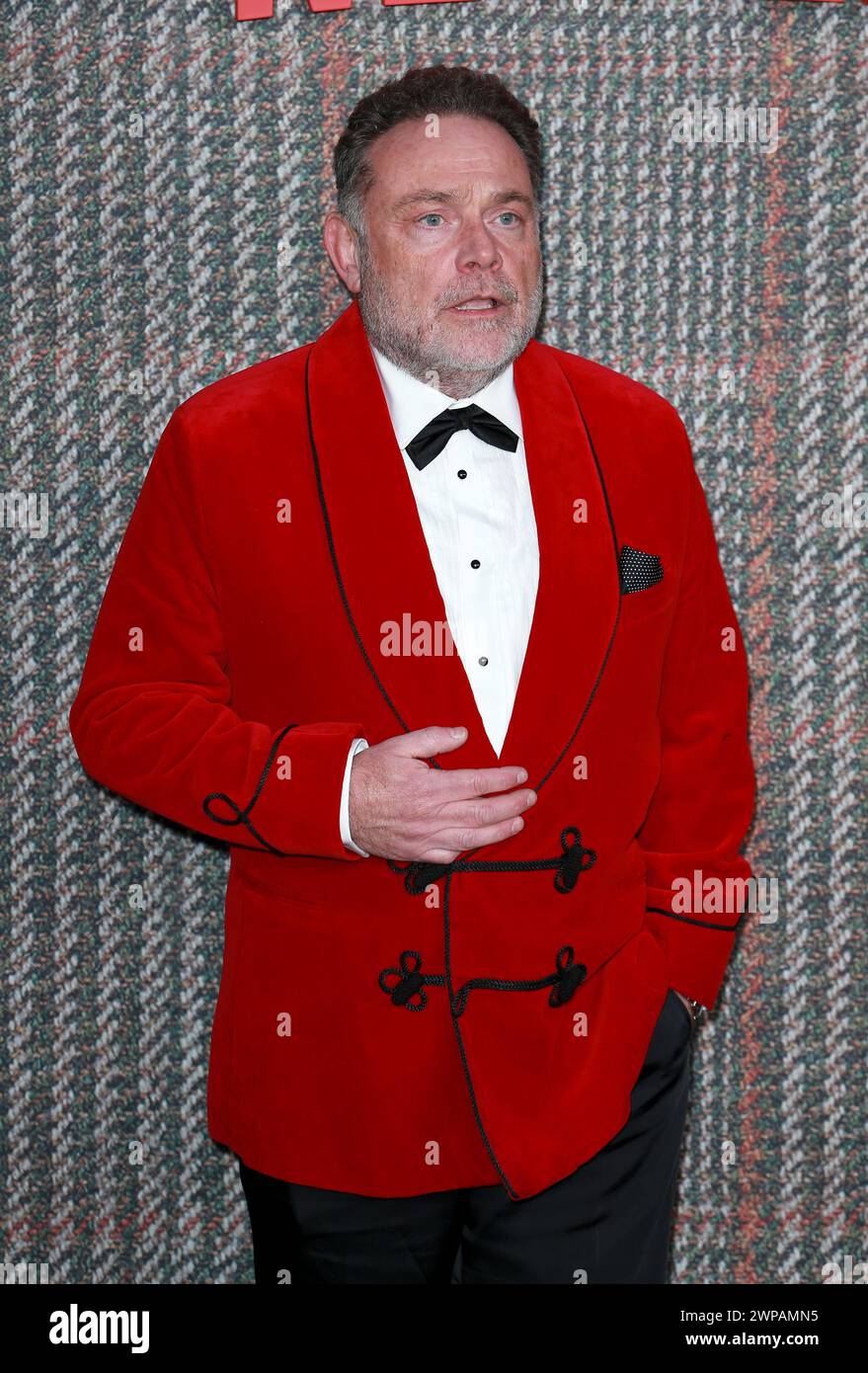 John Thomson attends the UK Series Global Premiere of "The Gentlemen ...