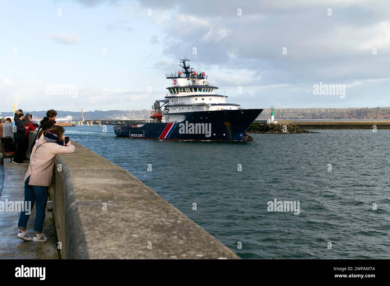 Brest Brittany France Stock Photo - Alamy