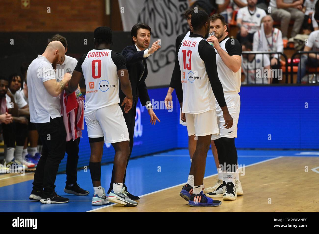 Nymburk, Czech Republic. 06th Mar, 2024. Nymburk coach Francesco ...