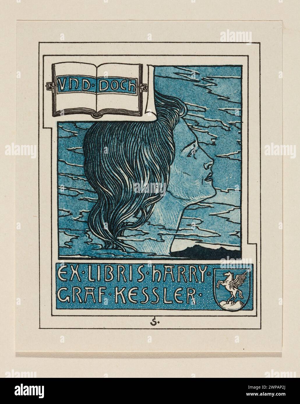 Ex libris Harry Graf Kessler; Sattler, Joseph (1867-1931); 1896 (1896 ...