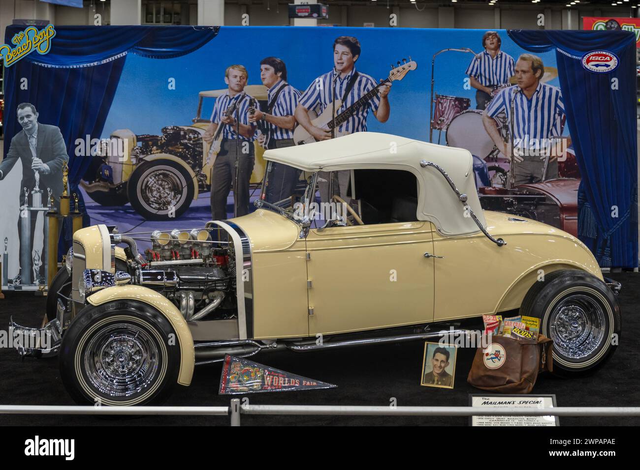 DETROIT, MI/USA - March 2, 2024: "Mailman Special, a 1931 Chevrolet ...