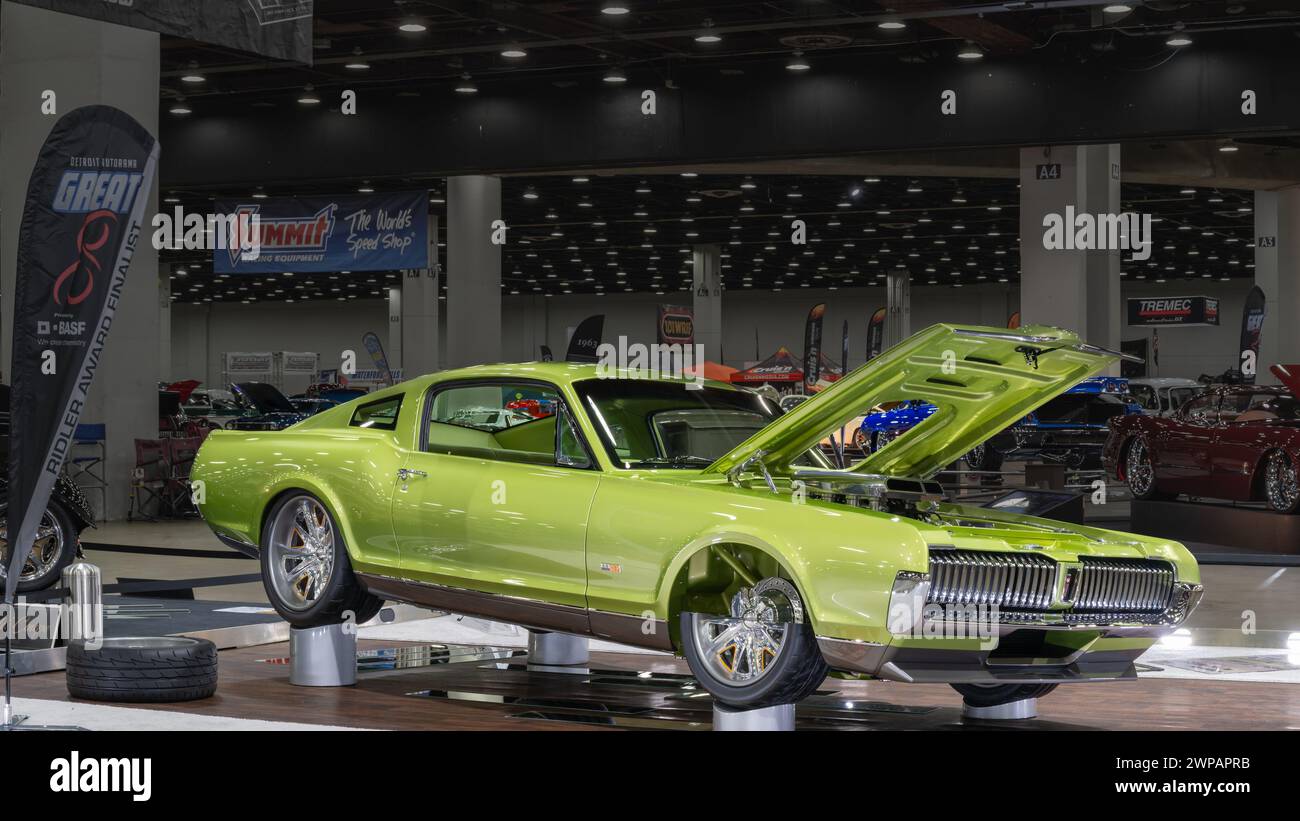 DETROIT, MI/USA - March 2, 2024: A 1963 Mercury Cougar Predator, "Great ...
