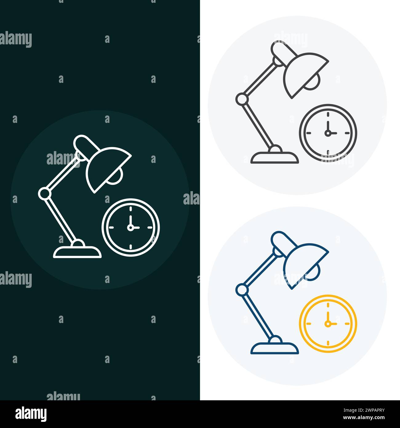 Overtime Vector Illustration Icon Design Stock Vector Image & Art - Alamy