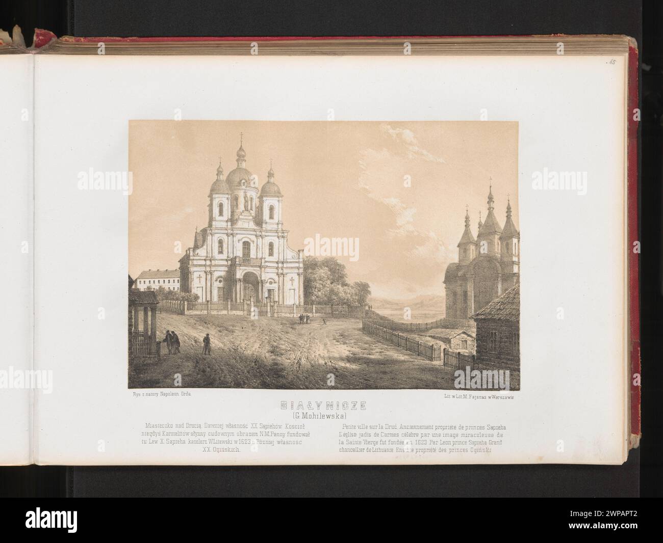 This 1877 illustration by Napoleon Orda shows churches and landscapes ...