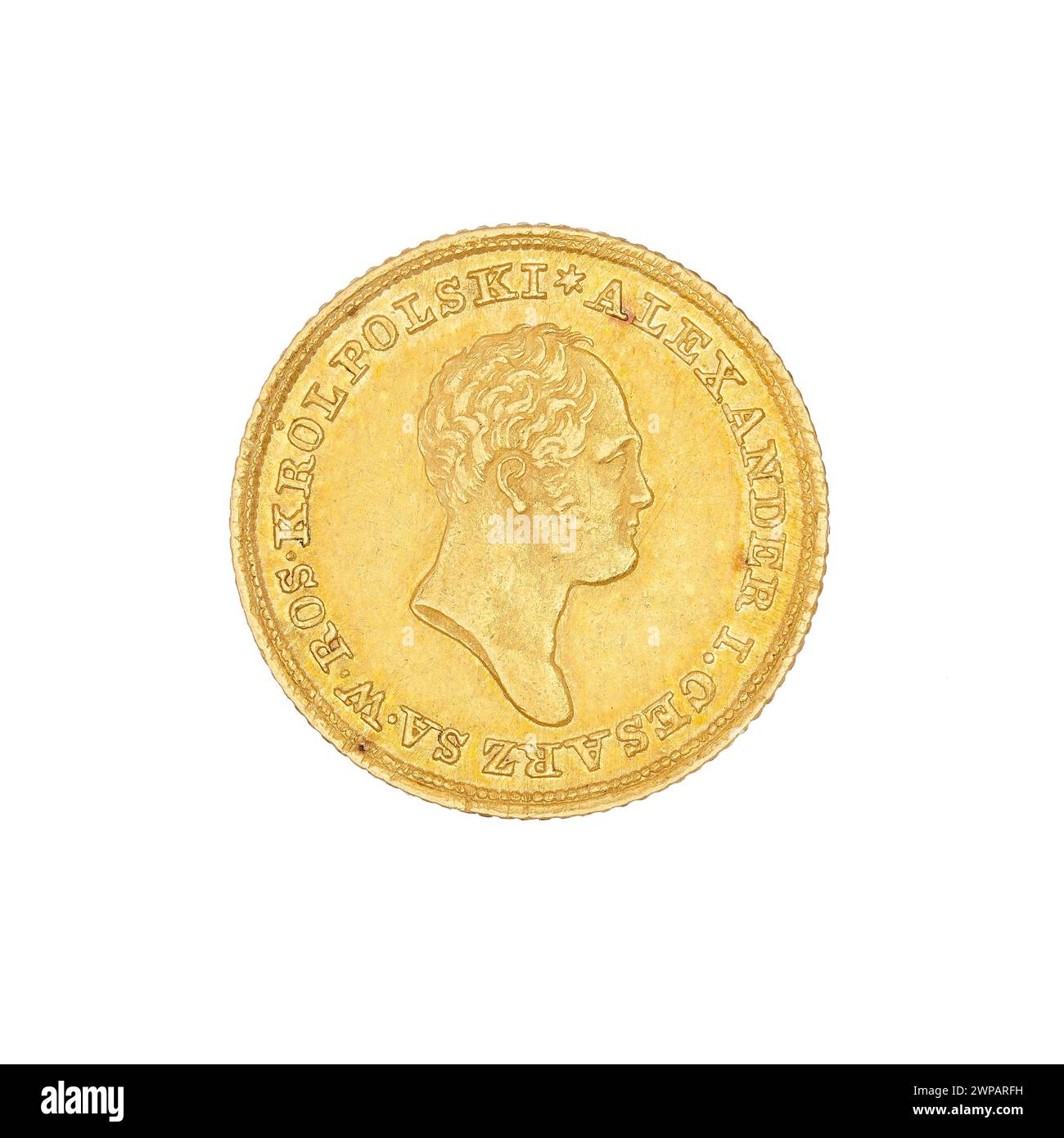 Singles of Poland - 25 zlotys; Aleksander and Romanov (Russian emperor ...