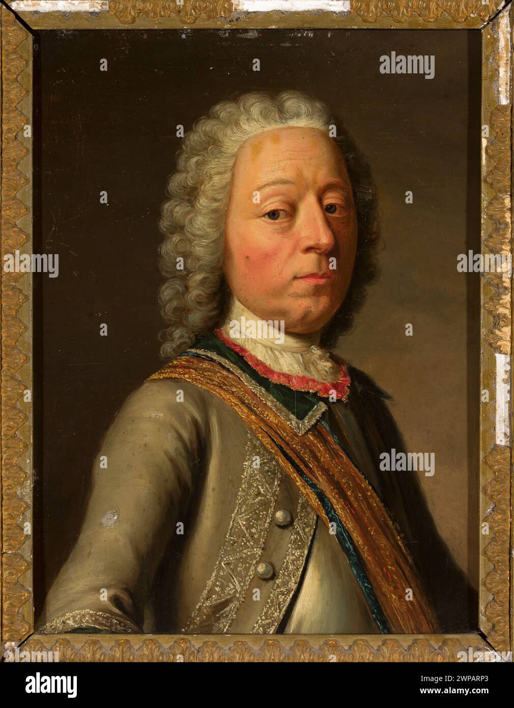 Portrait of Ludwik Moritz von Lucadou (1741-1812); 19th century (1800 ...