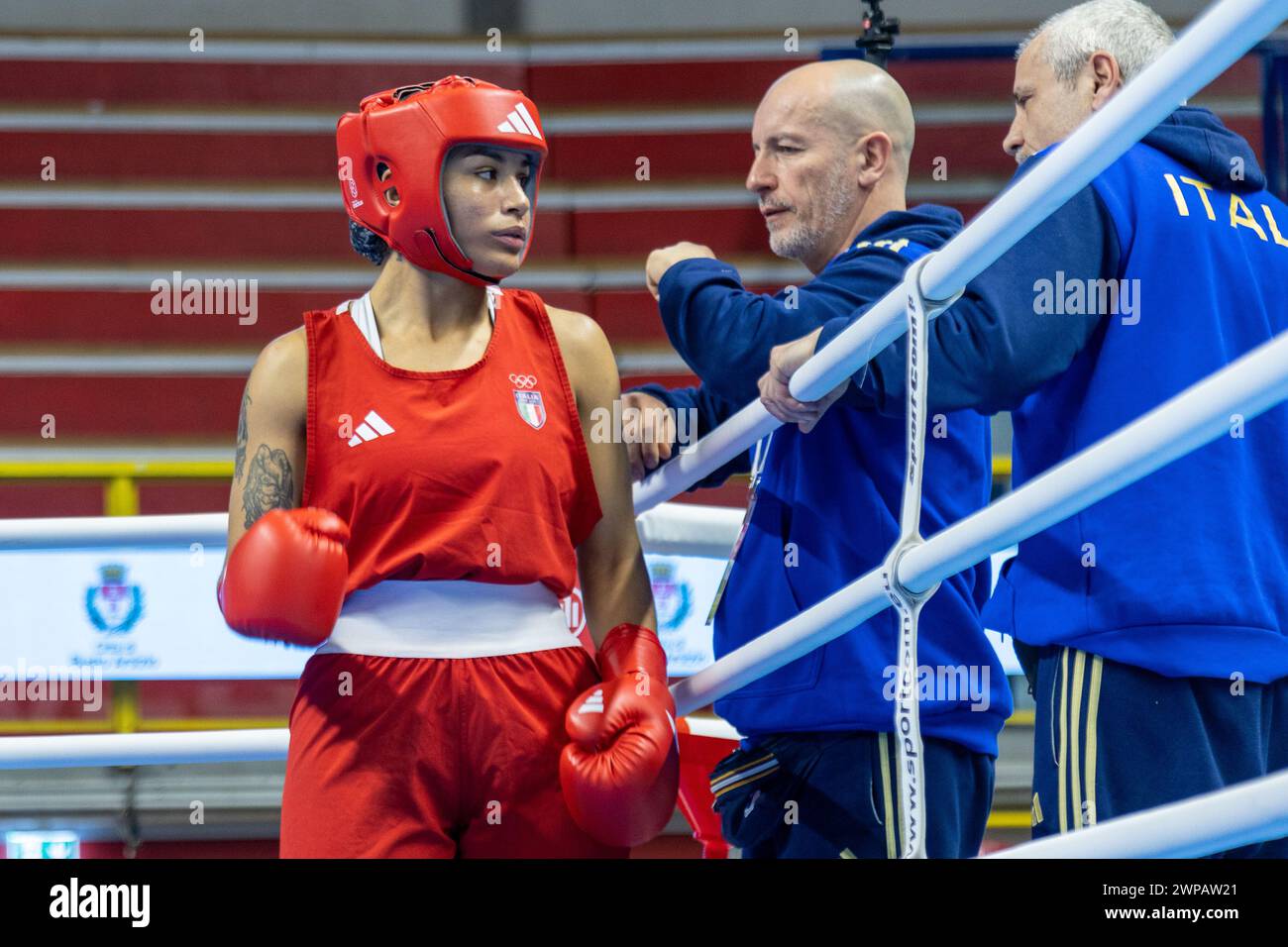 Busto Arsizio, Italy. 06th Mar, 2024. Gemini Melissa (Ita) during the ...