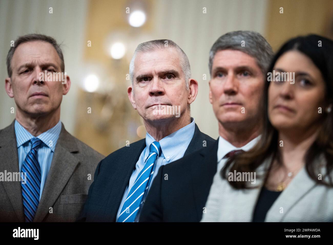 UNITED STATES - MARCH 6: From left, Reps. Scott Perry, R-Pa., Matt ...