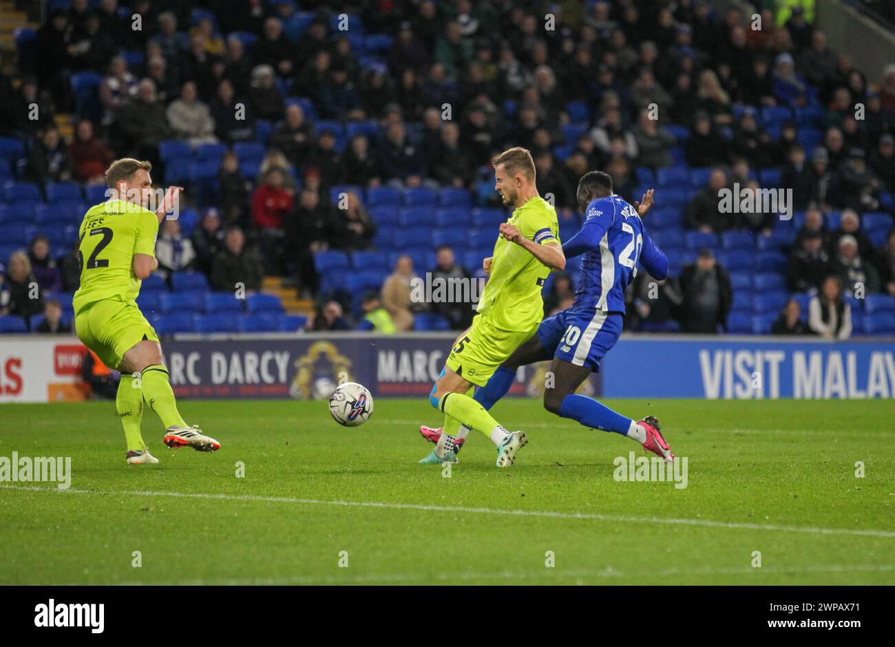 Cardiff City Stadium, Cardiff, UK. 6th Mar, 2024. EFL Championship ...