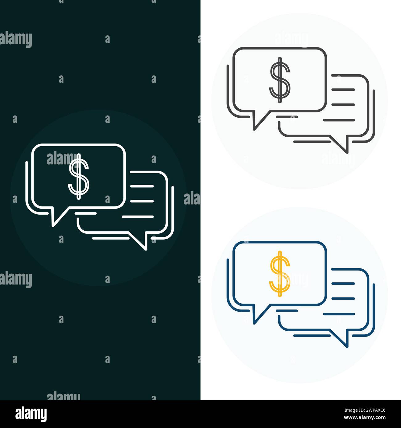Negotiation Vector Illustration Icon Design Stock Vector Image & Art ...