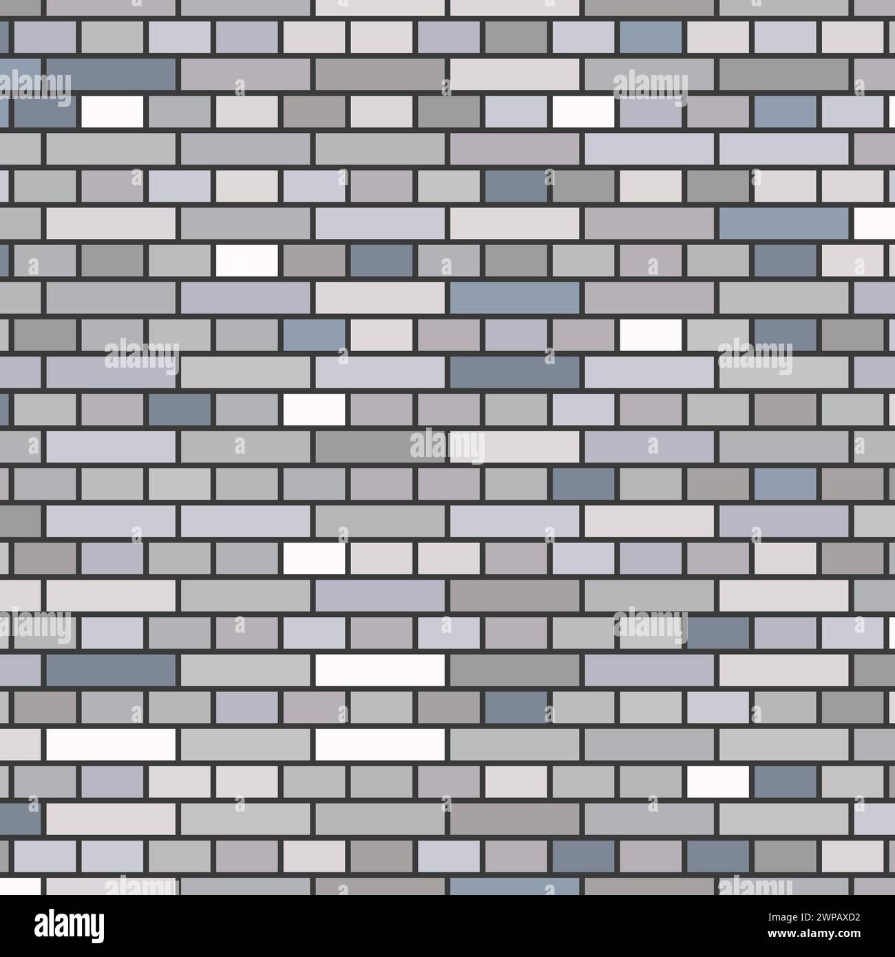 Grey brick wall background. Vector illustration Stock Vector Image ...
