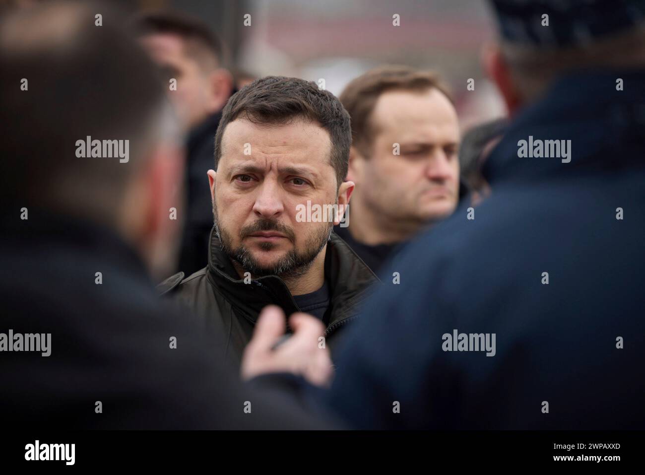 Odessa, Ukraine. 06th Mar, 2024. Ukrainian President Volodymyr ...