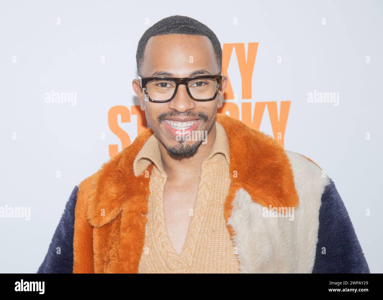 Kalen Allen attends premiere of 'Ricky Stanicky' at Regal E-Walk in New ...