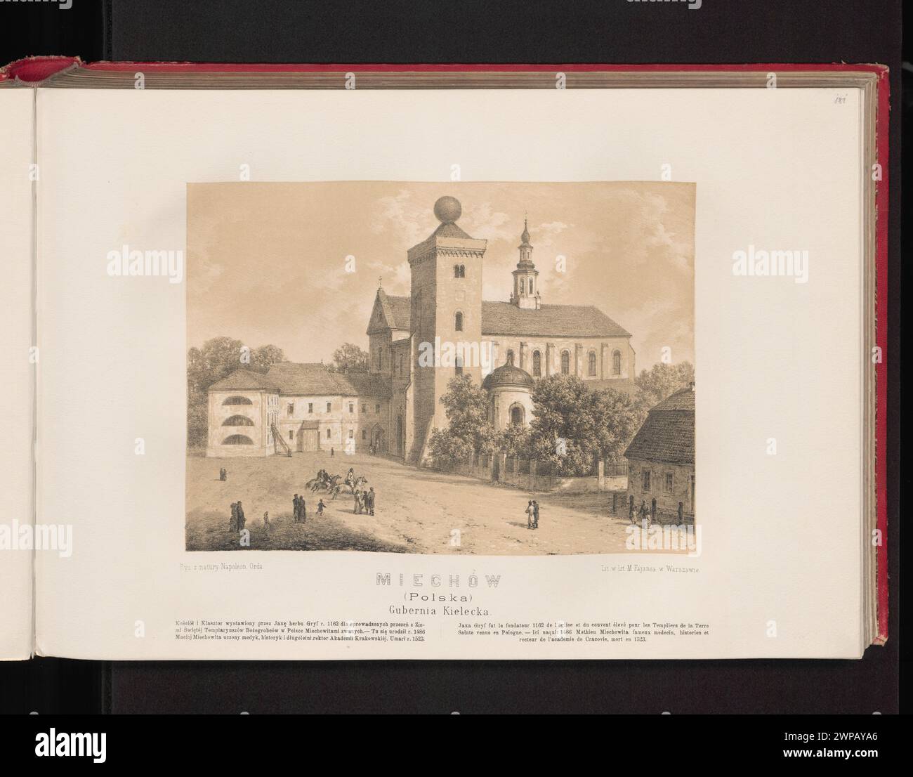 Napoleon 1807 1883 album widokow historycznych polski hi-res stock ...